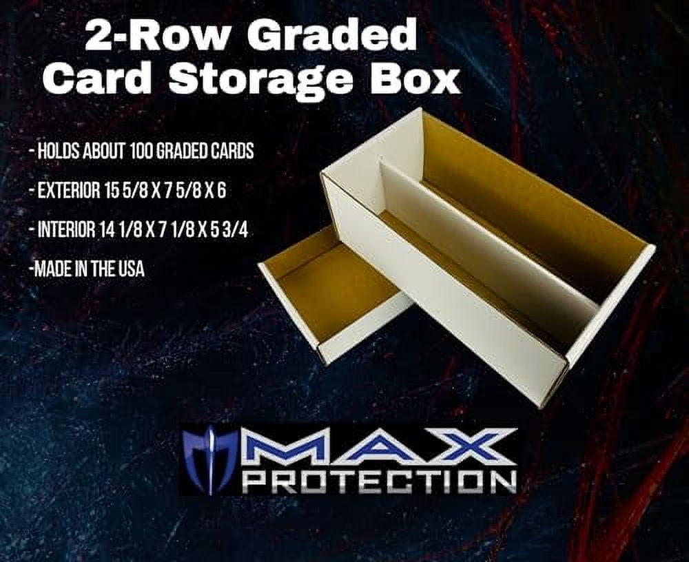 (5) Graded Shoe 2-Row Cardboard Storage Boxes - Baseball, Football ...