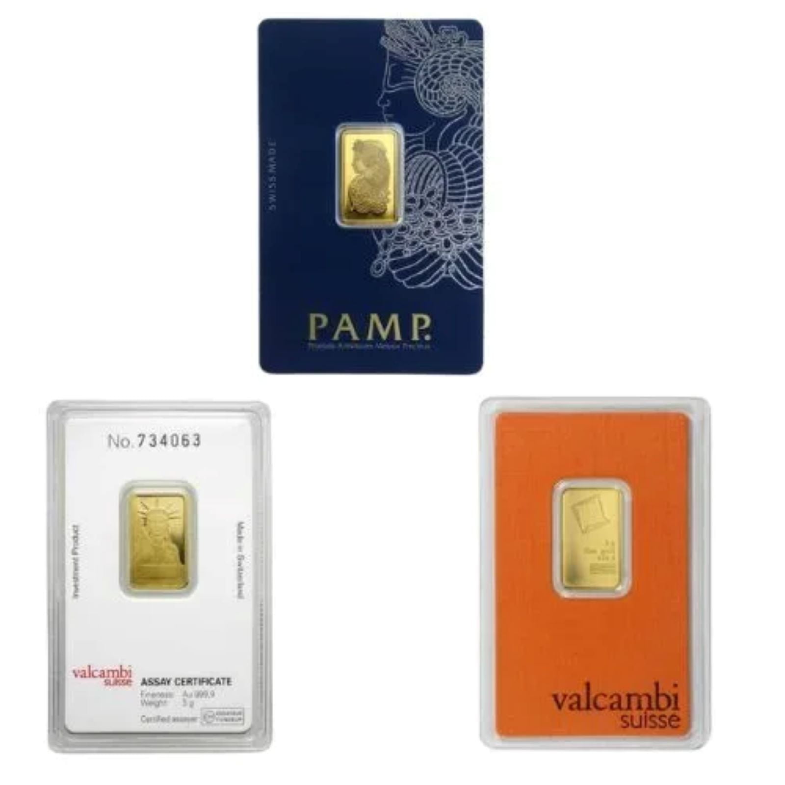 5 Gram Random Brand Gold Bar – (In Assay) - Walmart.com