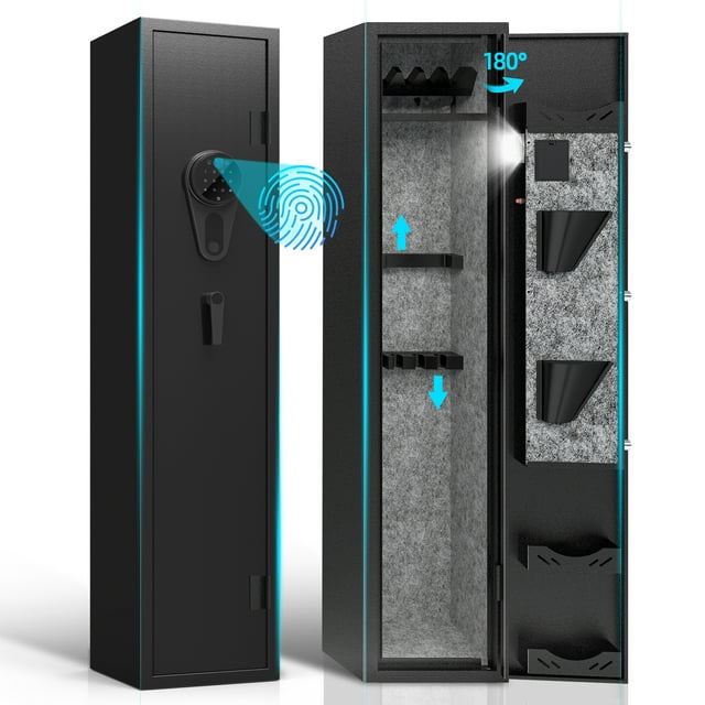 KAER 5 Gun Safe Gun Safes for Home Rifle and Pistols Gun Safes for ...