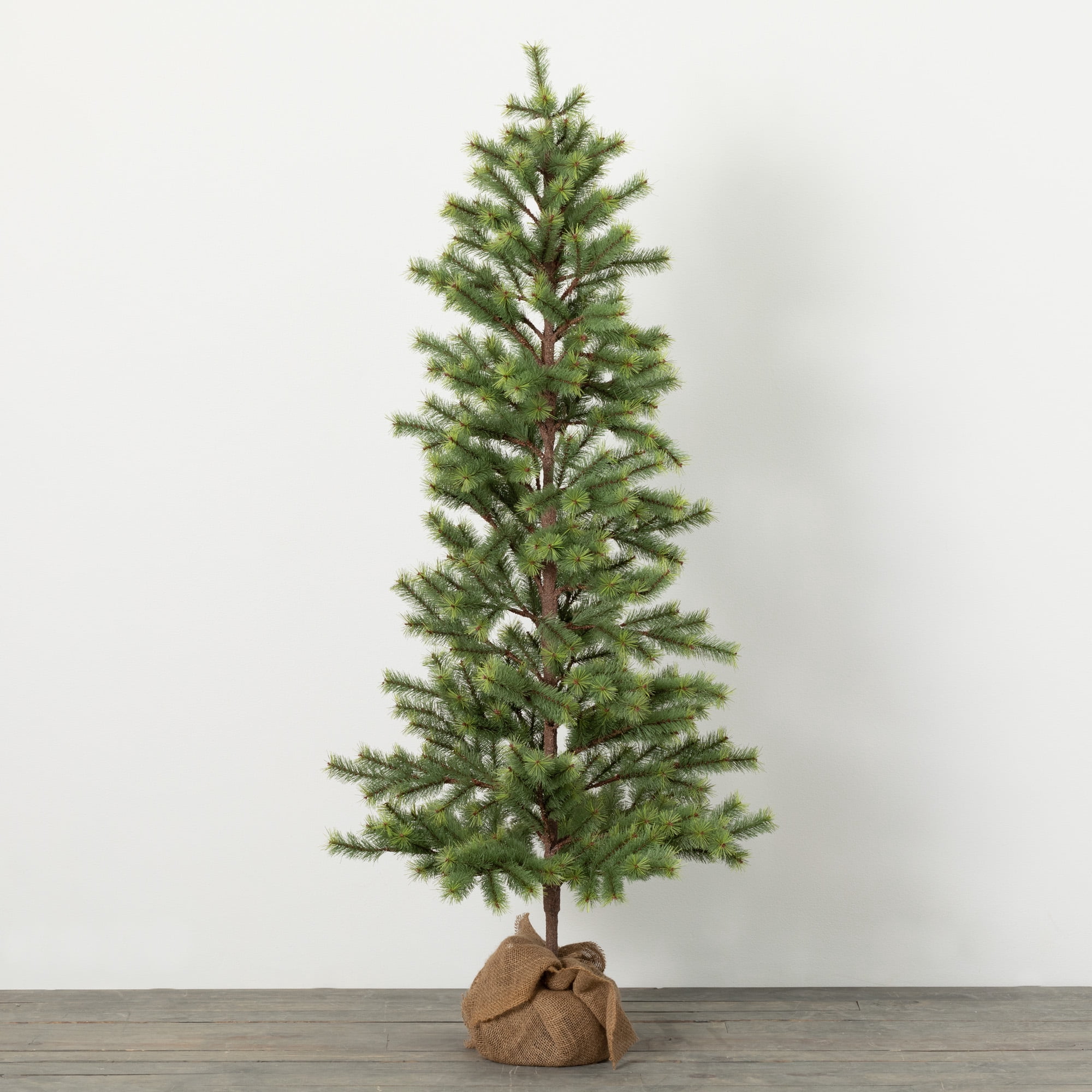 5'H Sullivans Emerald Pine Tree In Burlap, Green - Walmart.com