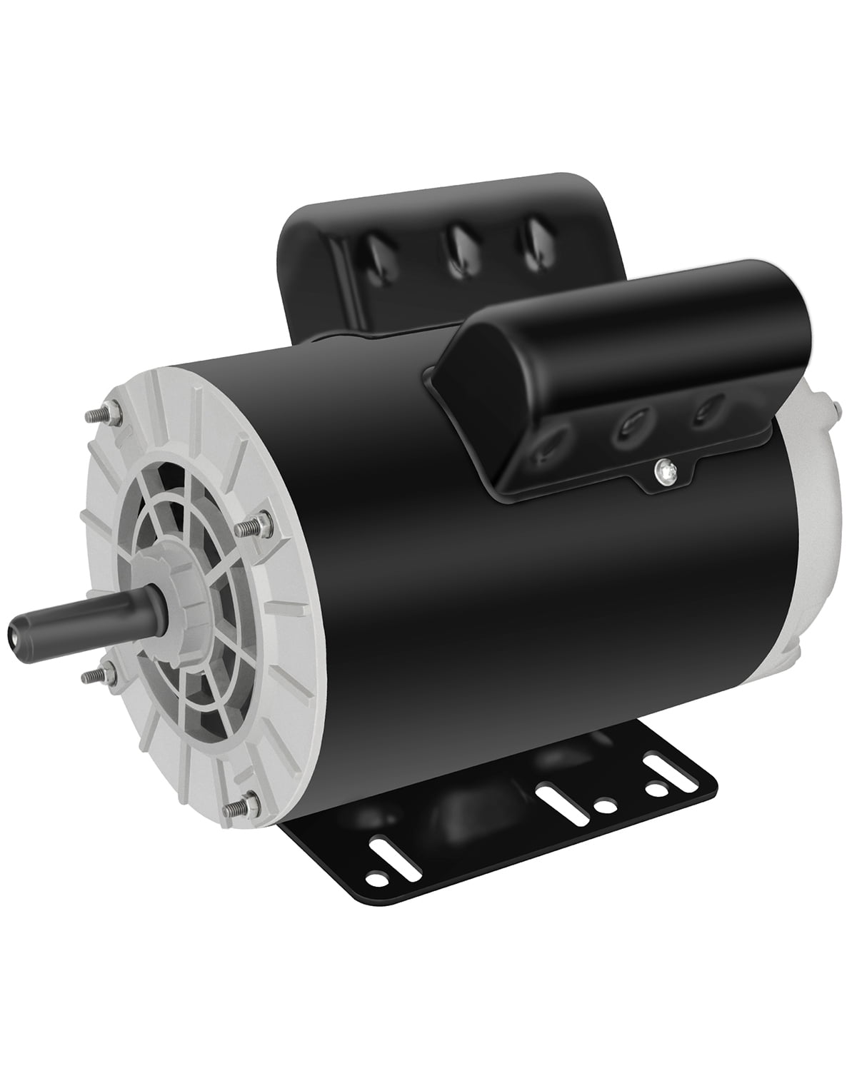 5 HP SPL Air Compressor Motor 3450RPM Single Phase Electric Motor 56 ...