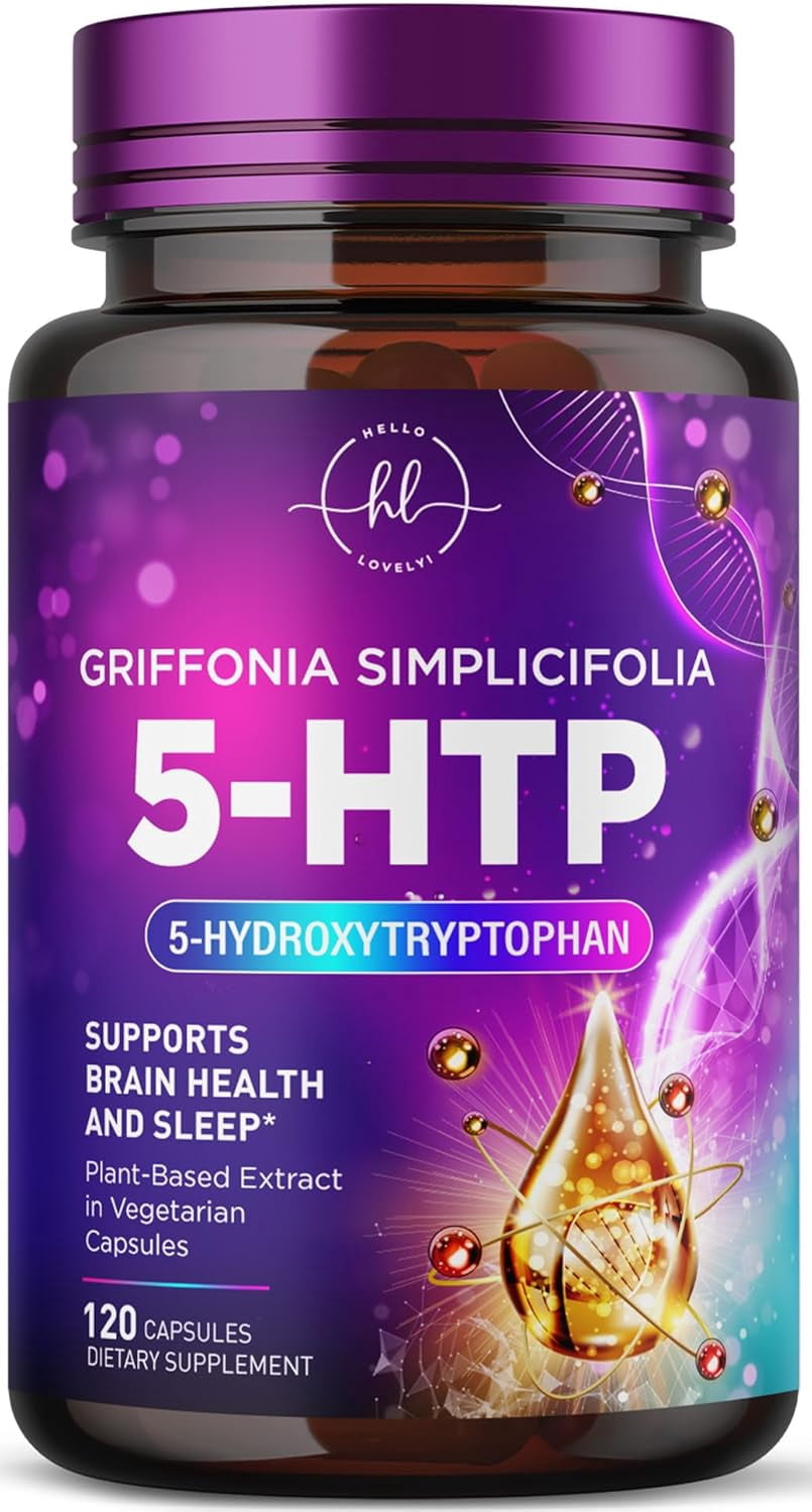 5-HTP Supplement 200mg - Extra Strength 5HTP from Griffonia ...