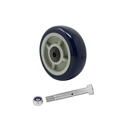 5"Heavy Duty Caster Wheels-800 Lbs Per Casters, Industrial Casters with ...