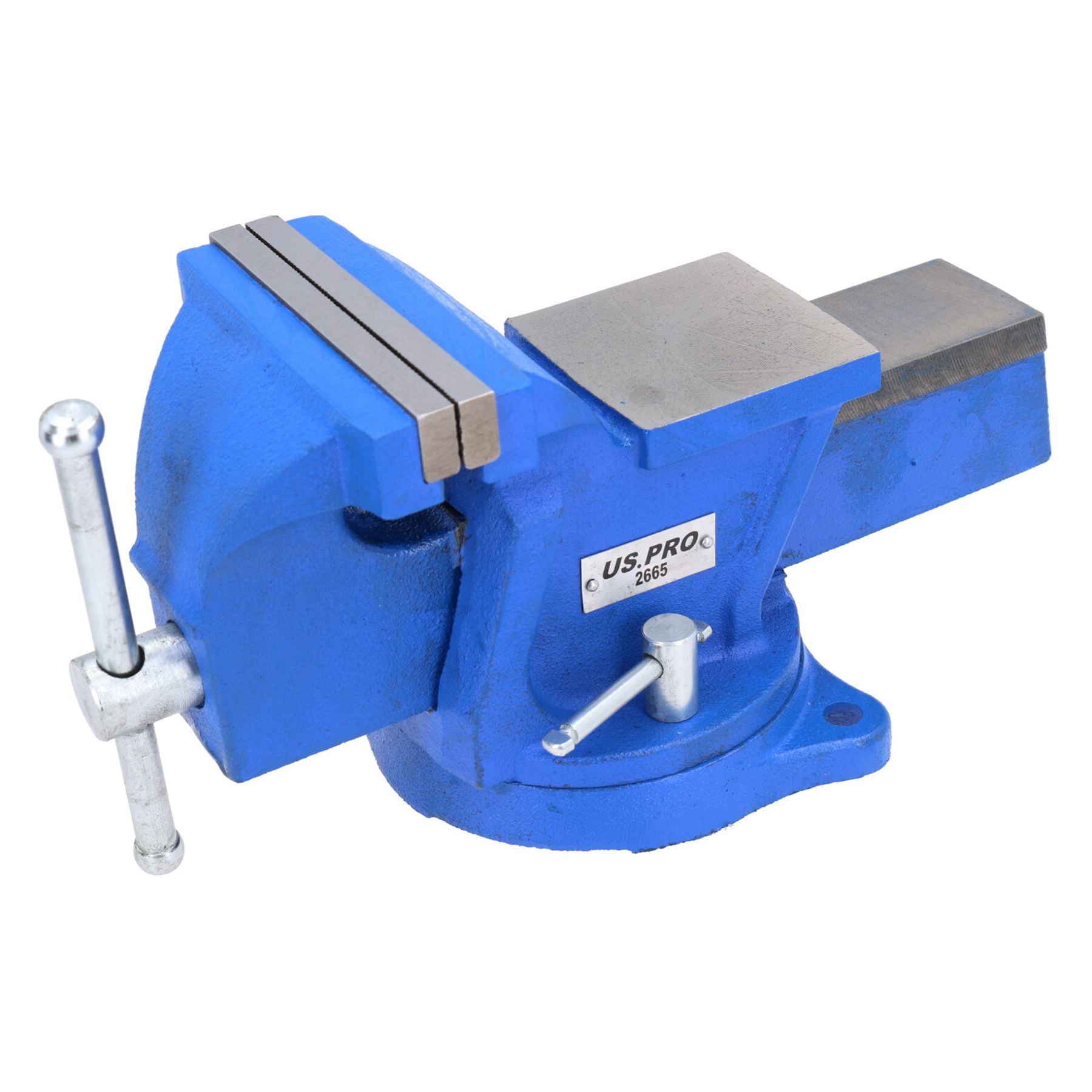 5” Heavy Duty Engineer Swivel Bench Vice Vise Clamp Workbench with ...