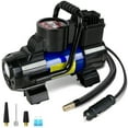 SEBORIO Portable 12V 120W Air Compressor, Tire Inflator Pump, 150 PSI ...