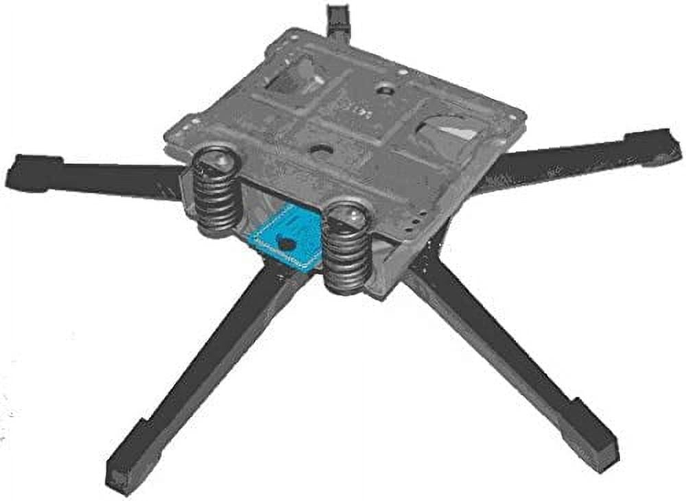 5" High Heavy Duty #3230 Swivel Rocker with 3 Springs Black - Walmart.com