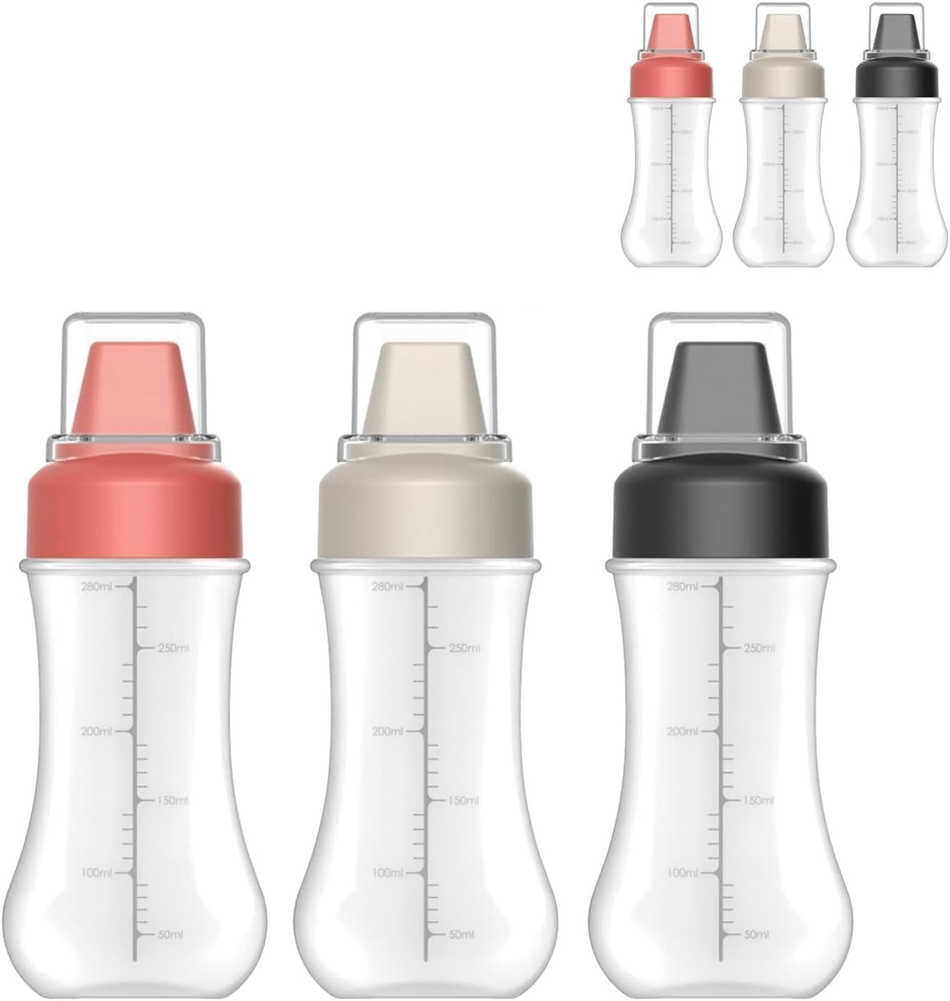 5-Hole Condiment Squeeze Spray Bottle, 5 Hole Mayonnaise Dispenser ...