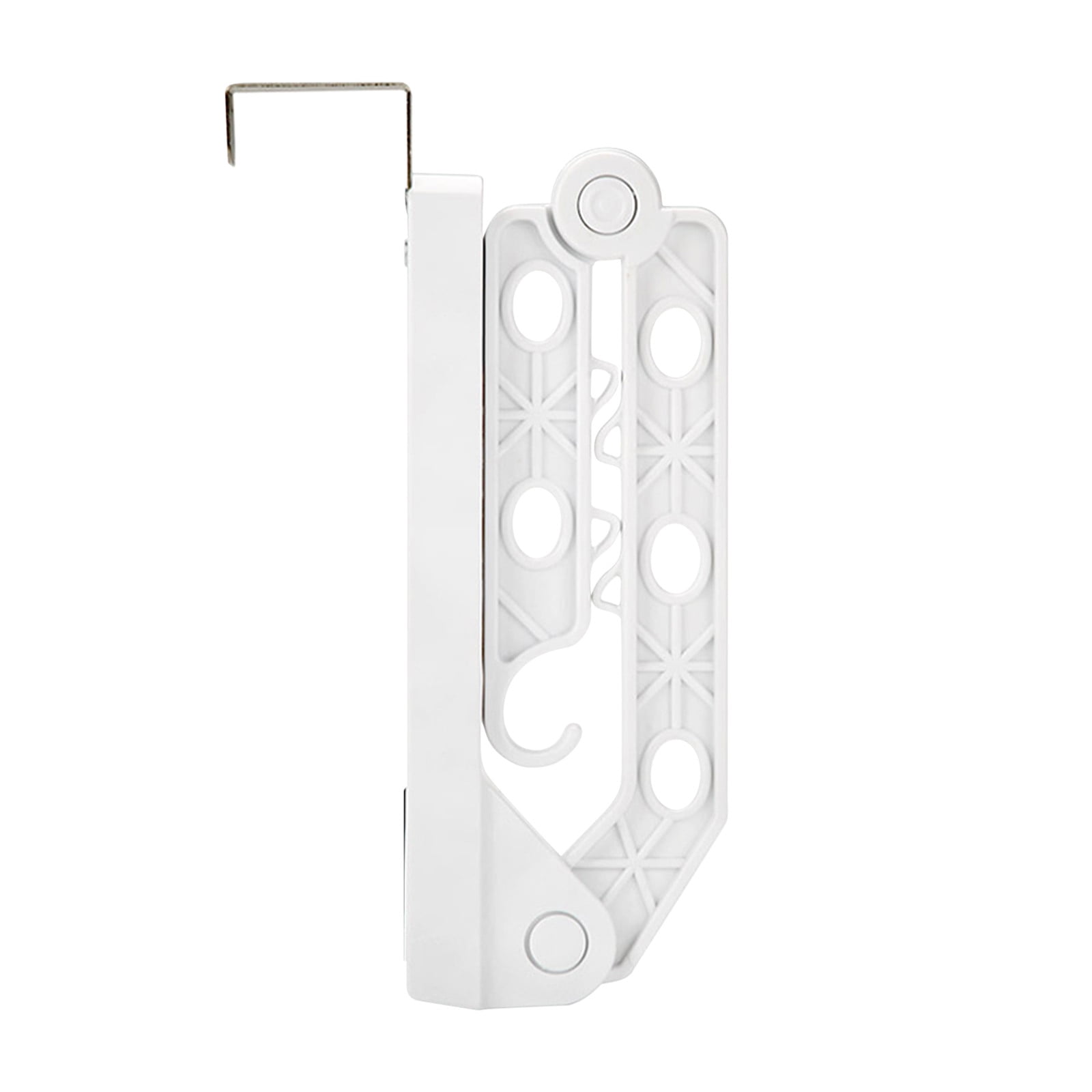 5 Hole Folding Hanger Wall-Mounted Drying Rack Plastic Multi-Function ...
