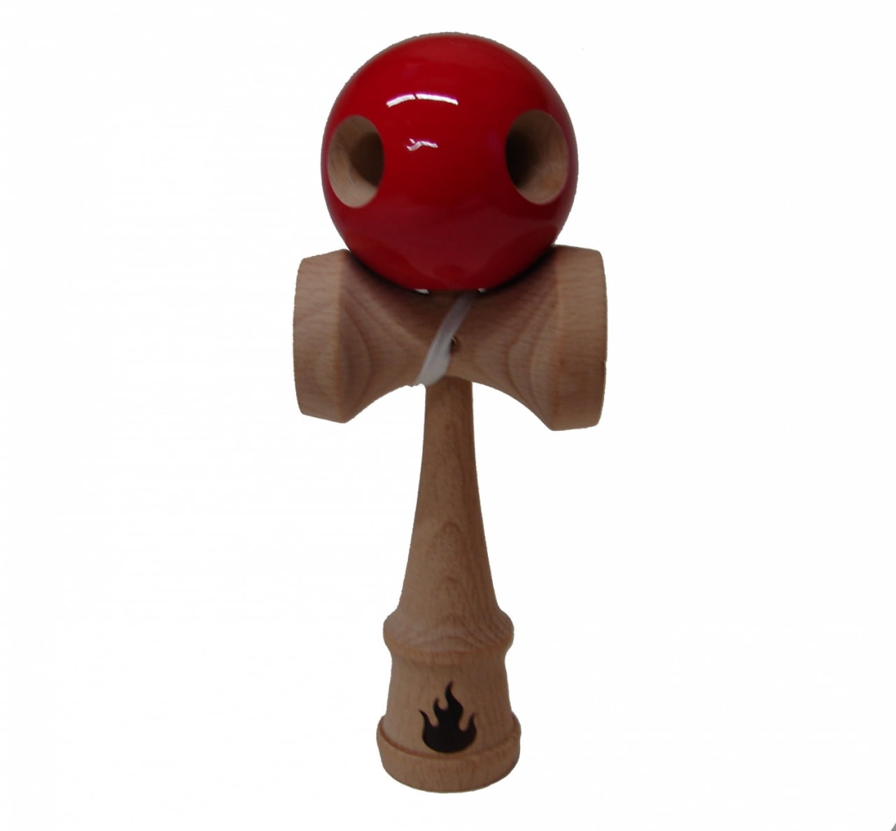 5-Hole Red Kendama - Walmart.com