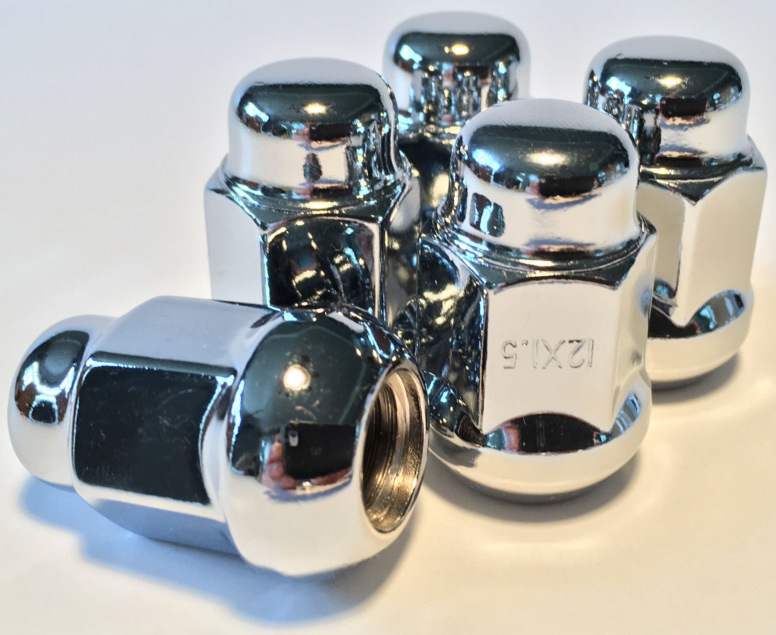 5 Honda 12x1.5 Radius Ball Seat OE Original Equipment Lug Wheel Nuts ...