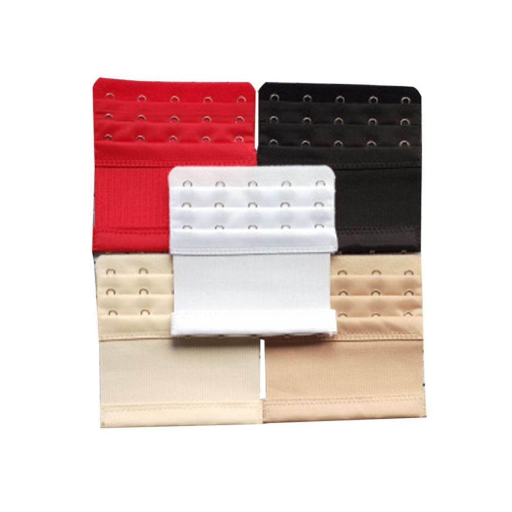5 Hook Bra Extenders,Stretchy Soft and Comfortable Bra Strap Extender ...