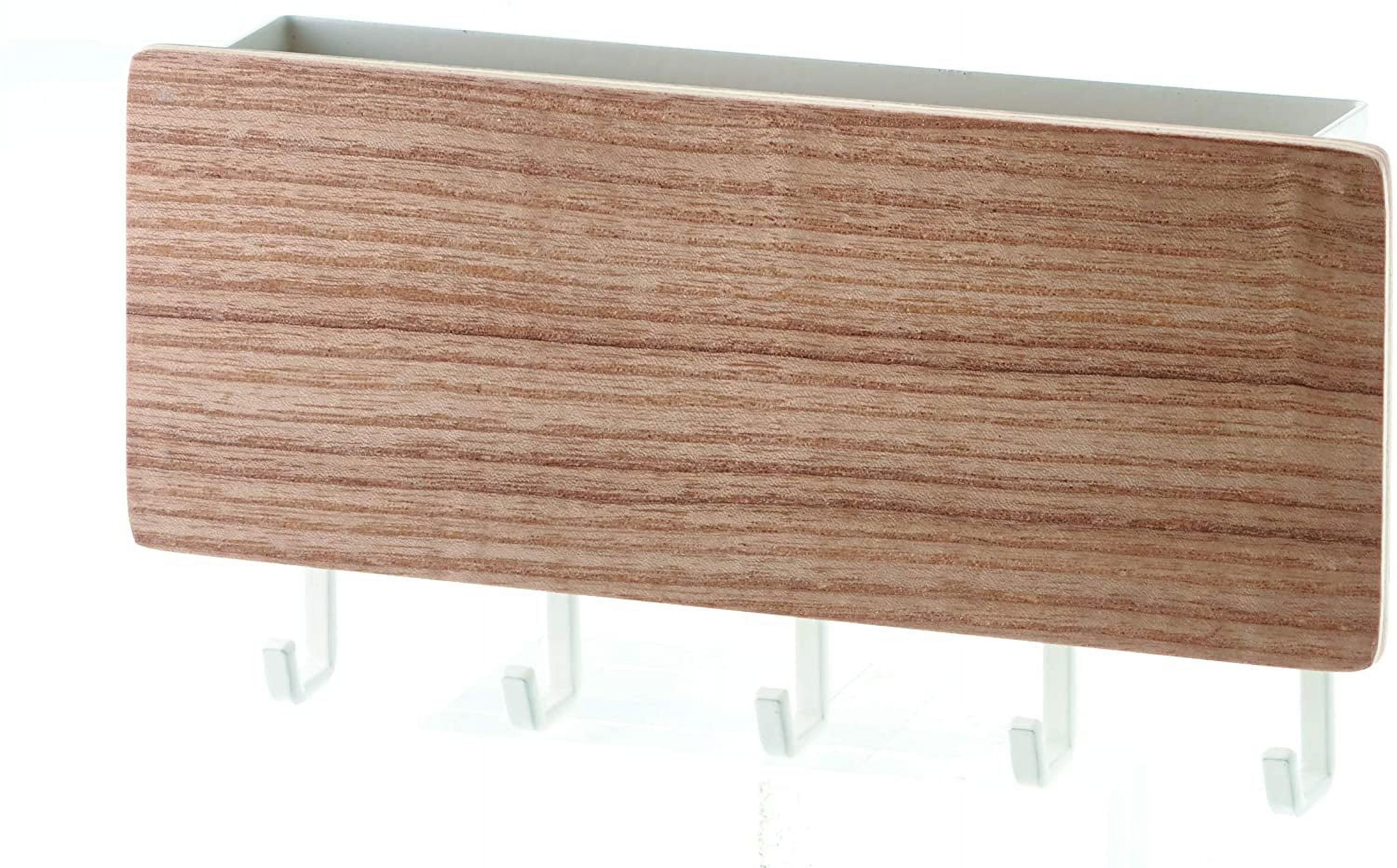 5-Hook Rack for Efficient Key Storage, One Size Fits All Beige Key ...