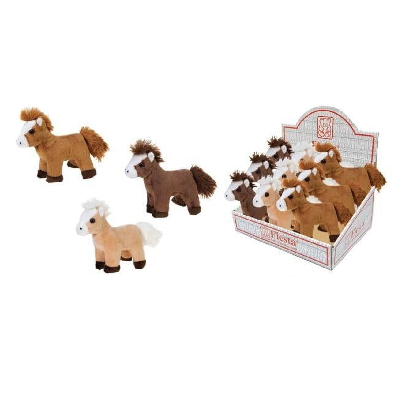 5'' Horse Plush - Assorted in PDQ Case of 48 - Walmart.com