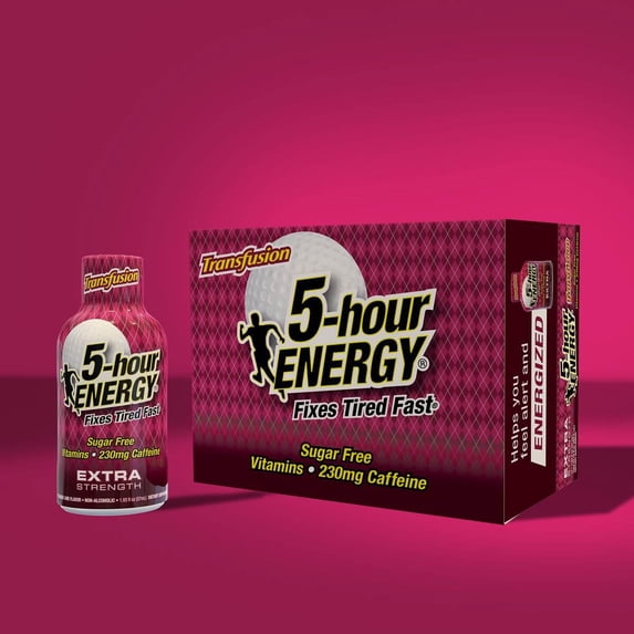 5-hour ENERGY , Extra Strength, Transfusion, 12 Pack, 1.93 oz ...