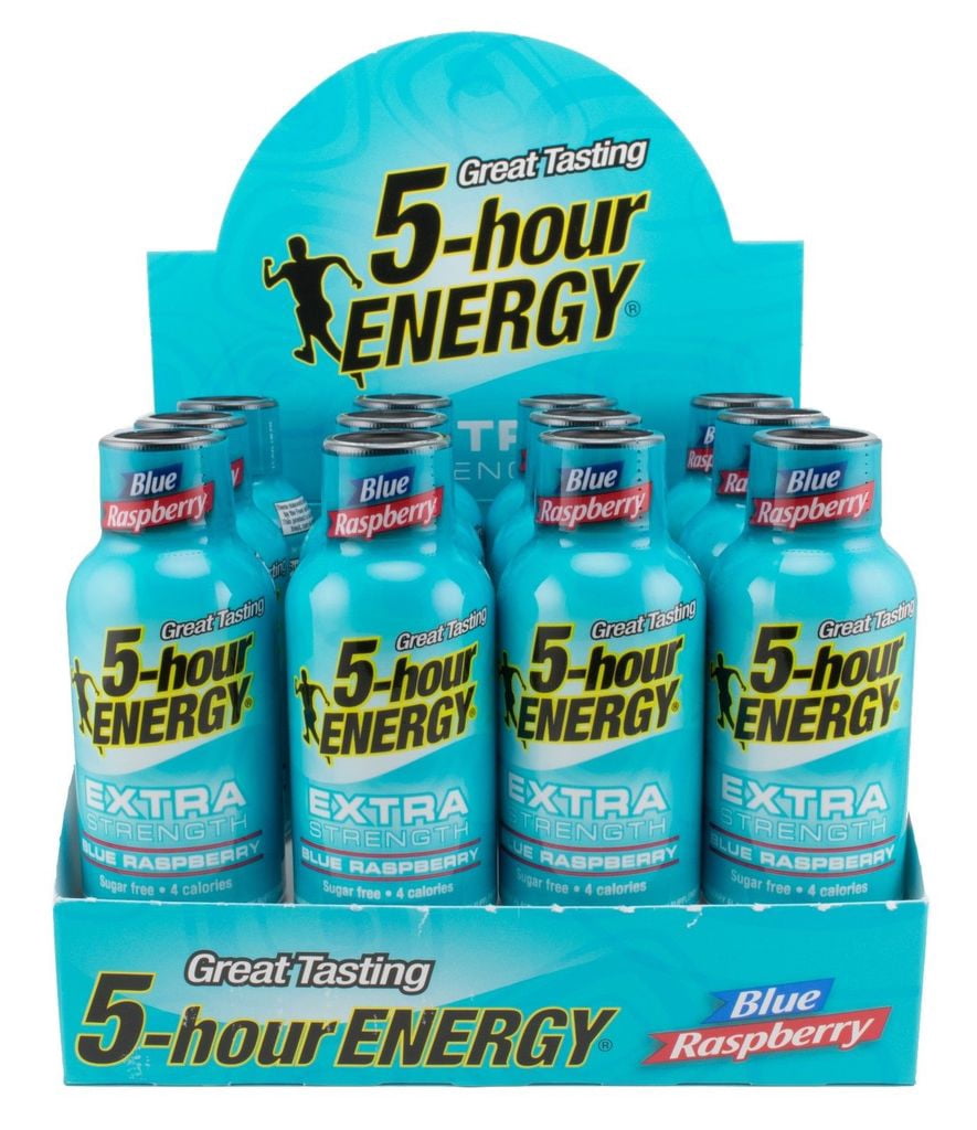 5 HOUR ENERGY - HR EXTRA STRENGTH BLUE RASPBERRY (12x60ML) - Walmart.com