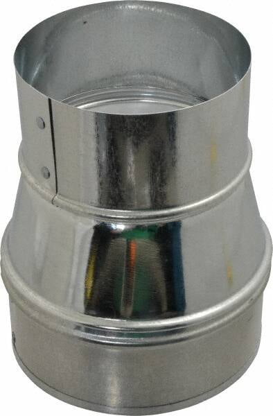 5" ID Galvanized Duct Tapered Reducer without Crimp - Walmart.com
