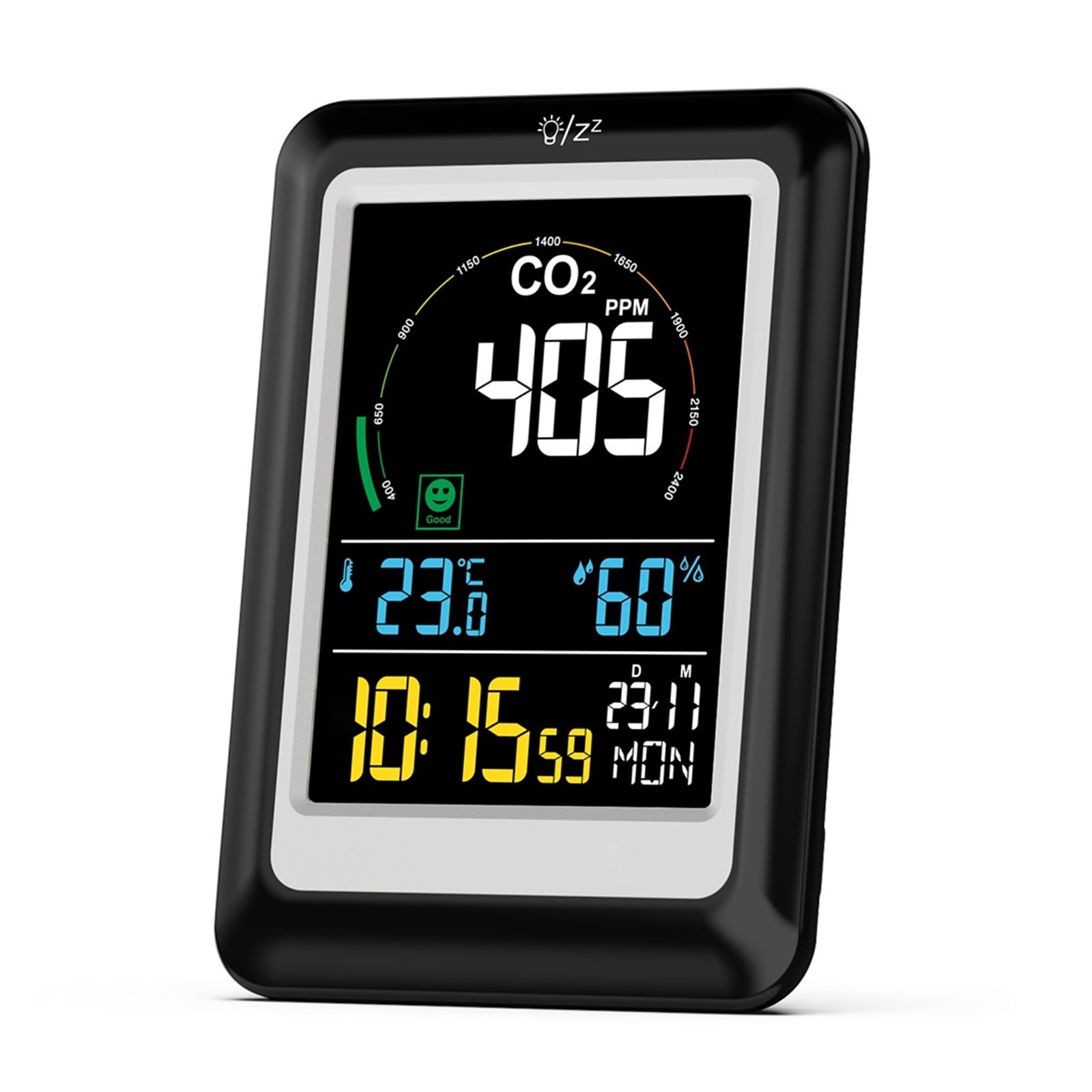 5 In 1 Air Quality Monitor CO2 Meter Real-time Dectect Carbon Dioxide ...