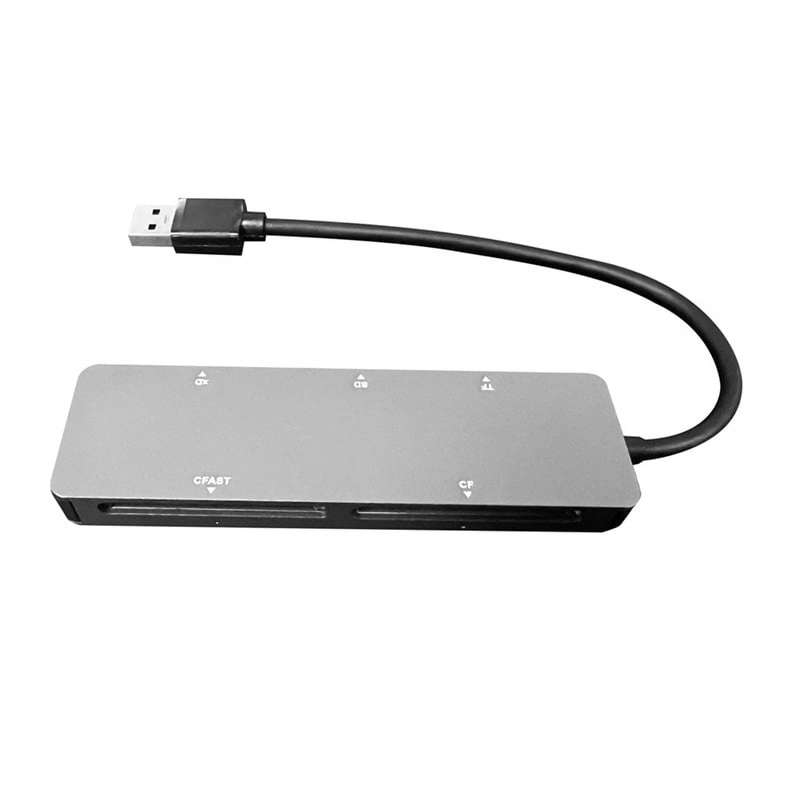 5-In-1 All-In-1 Card Reader /SD/XD/CFAST/TF Card Multi-Function ...