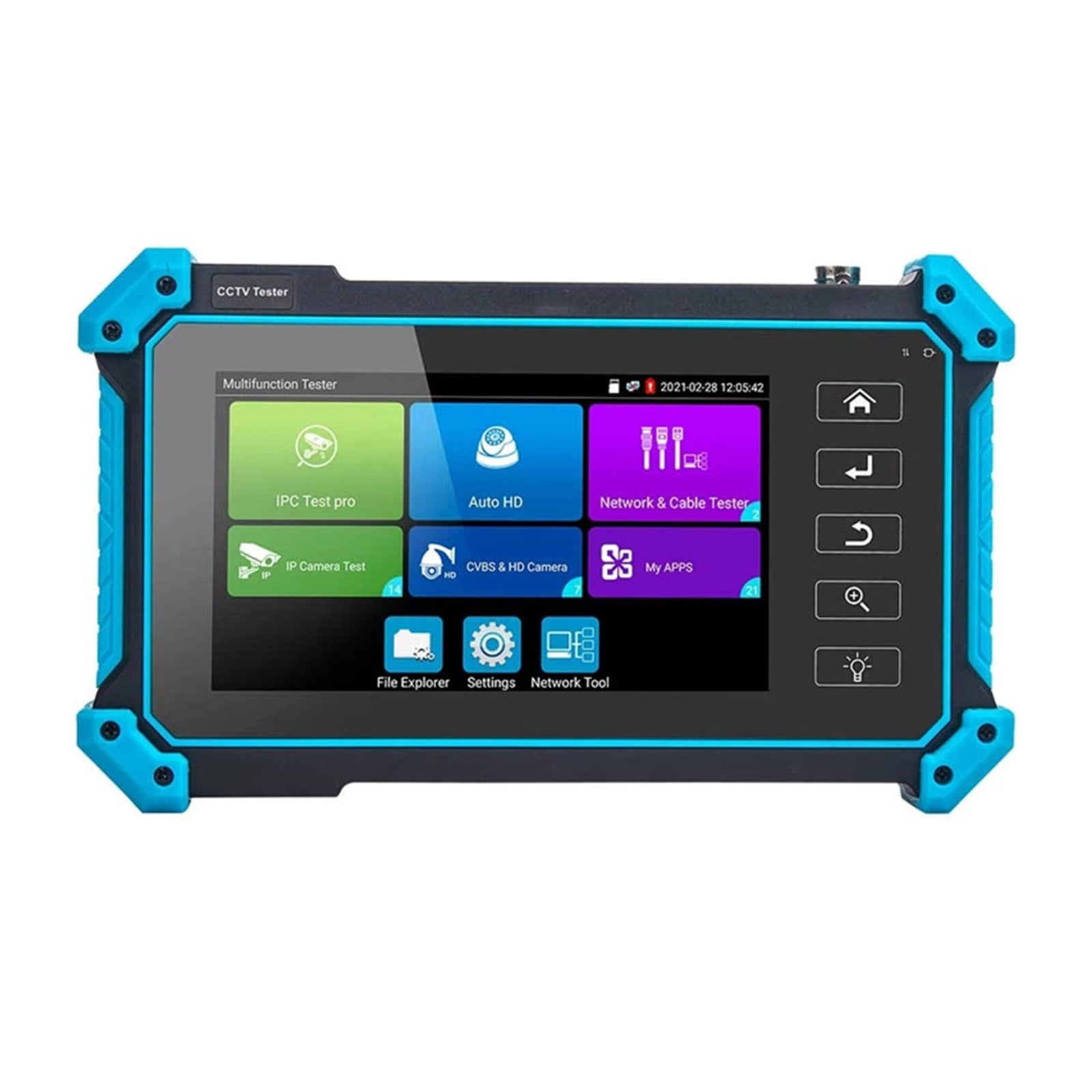 5 In 1 CCTV Tester Camera Tester,TVI/CVI/AHD/SDI Multifunctional ...