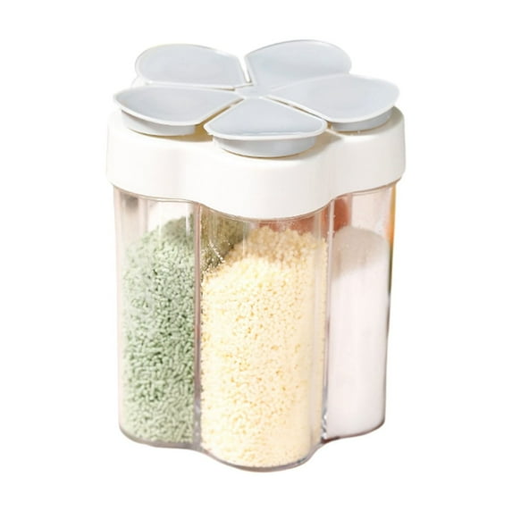 5-In-1 Condiment Containers Set With 5-Separate Compartments, Leak ...