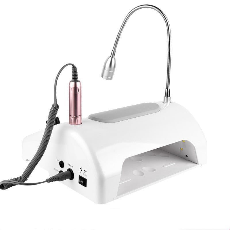 5 In 1 Newest Nail Art Salon Equipment With Nail Lamp Nail Vacuum ...