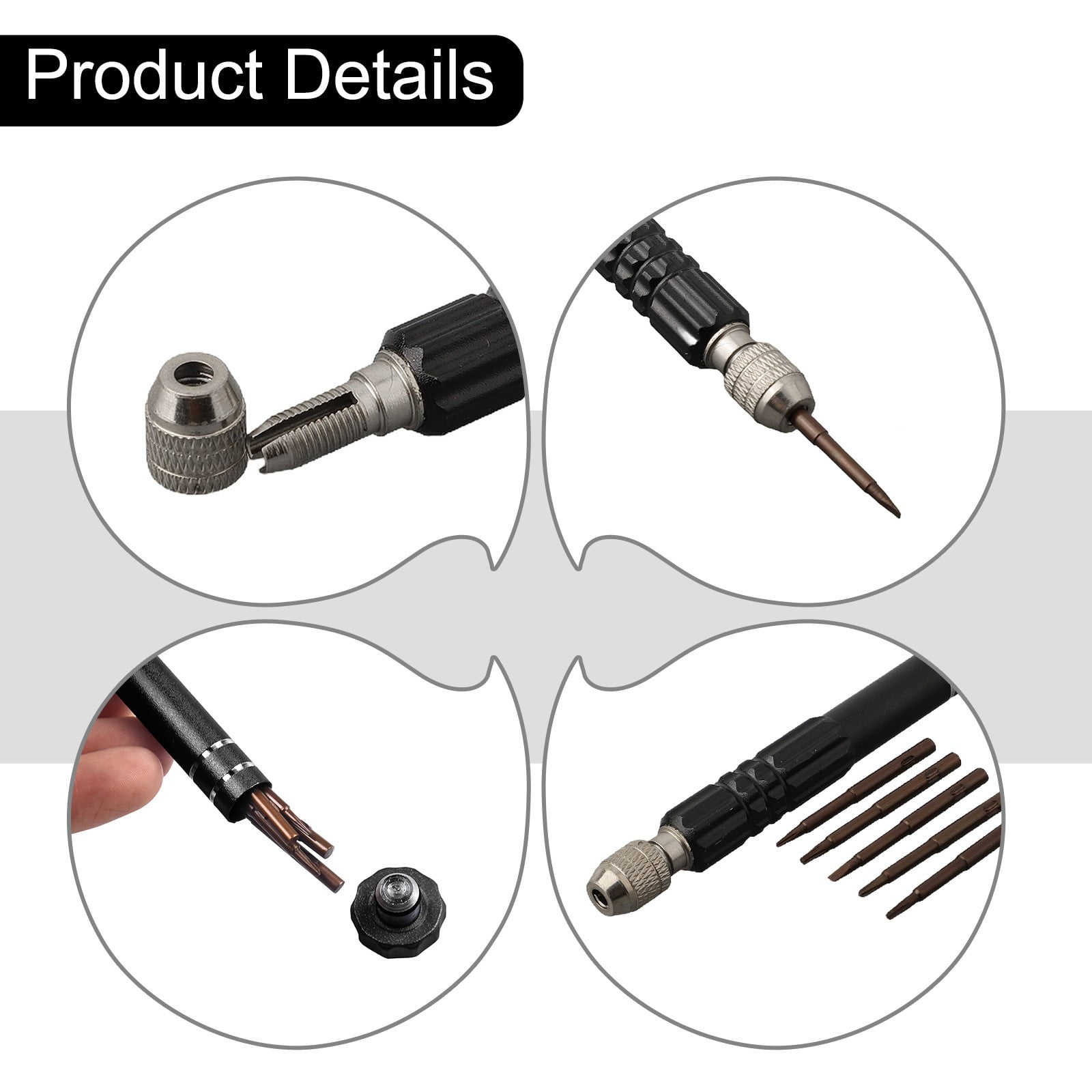 5 In 1 Screwdriver Screw Cell Repair Kit Mobile Watch Ph Tool Torx Set ...