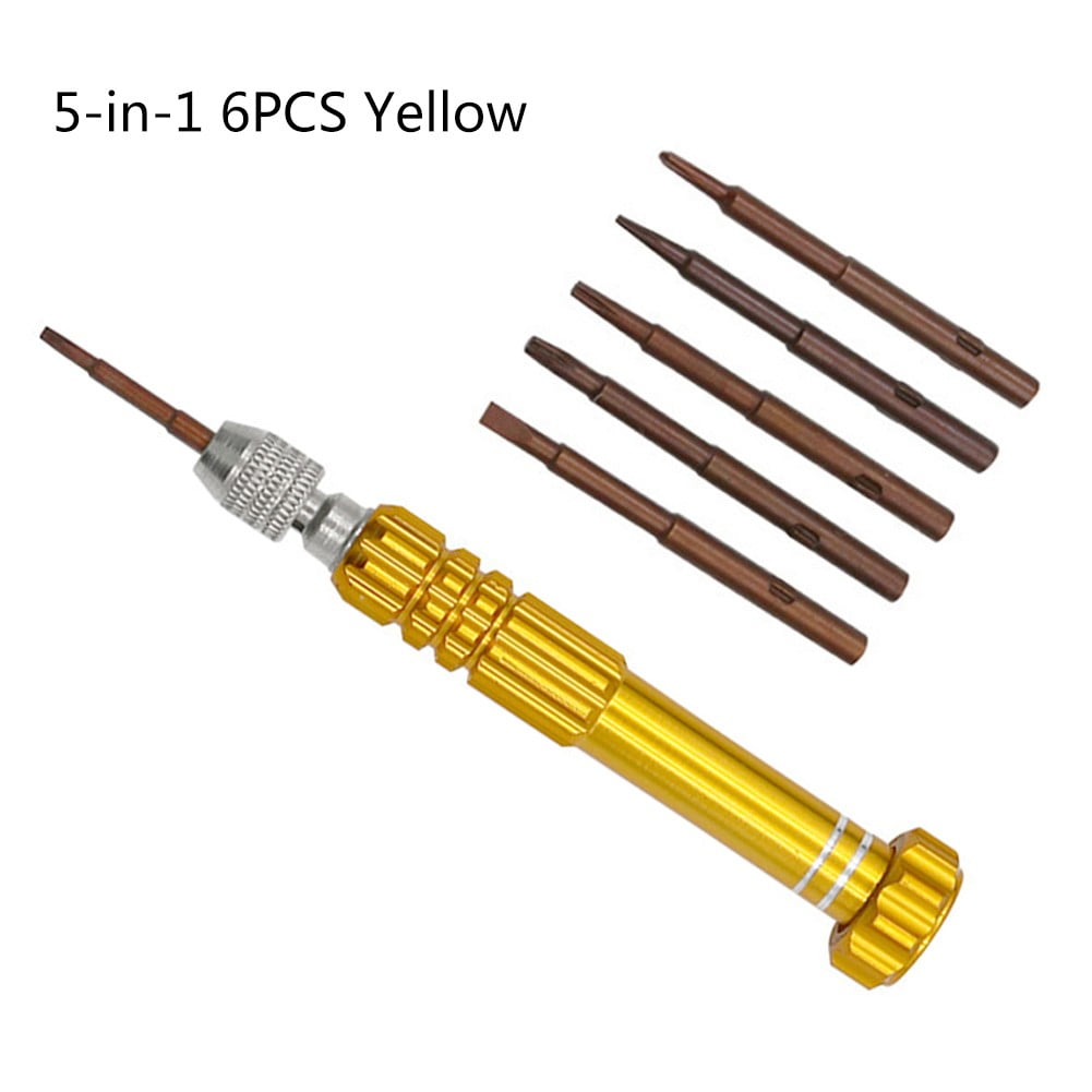 5 In 1 Screwdriver Screw Cell Repair Kit Mobile Watch Ph Tool Torx Set ...