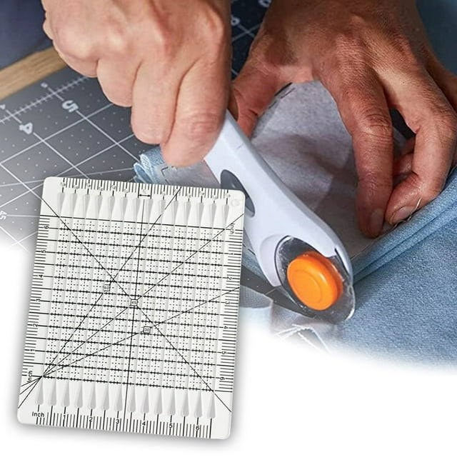 5 In 1 Versatile Quilt Cutting Ruler Set Charming Shape Cutting Tool ...