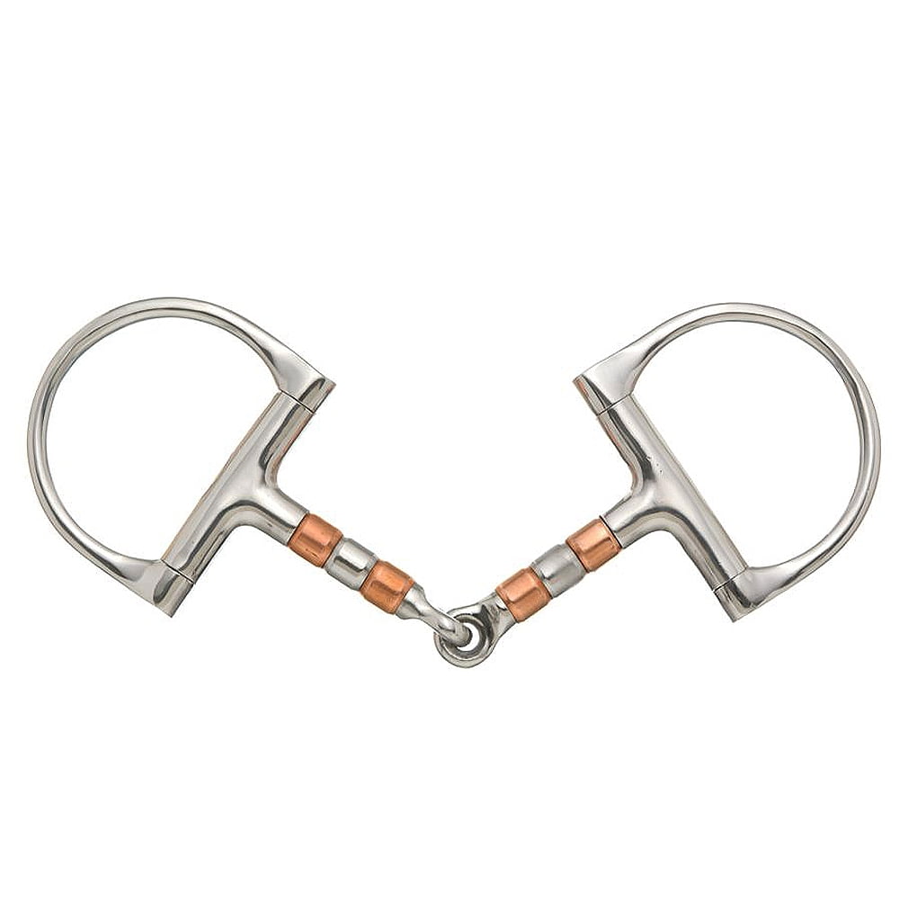 5 In Mouth Tough 1 Kelly Silver Star Racing Dee Bit W/ Copper Rollers ...