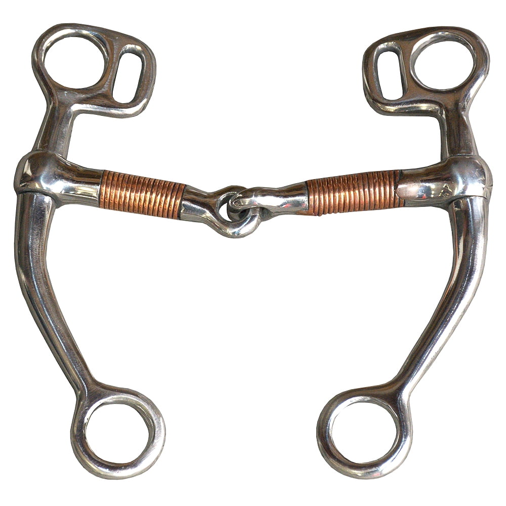 5 In Tom thumb Stainless Steel Horse Bit With Mouth Copper Side ...
