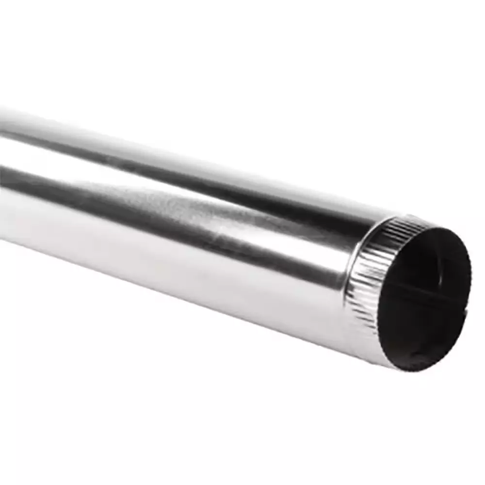 5 In. X 2 Ft. round Metal Duct Pipe - Walmart.com