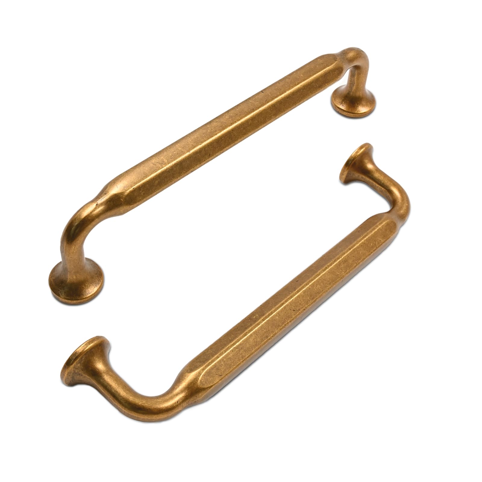 5 Inch(128Mm) Hole Centers Antique Brass Cabinet Pulls(Set Of 10 ...