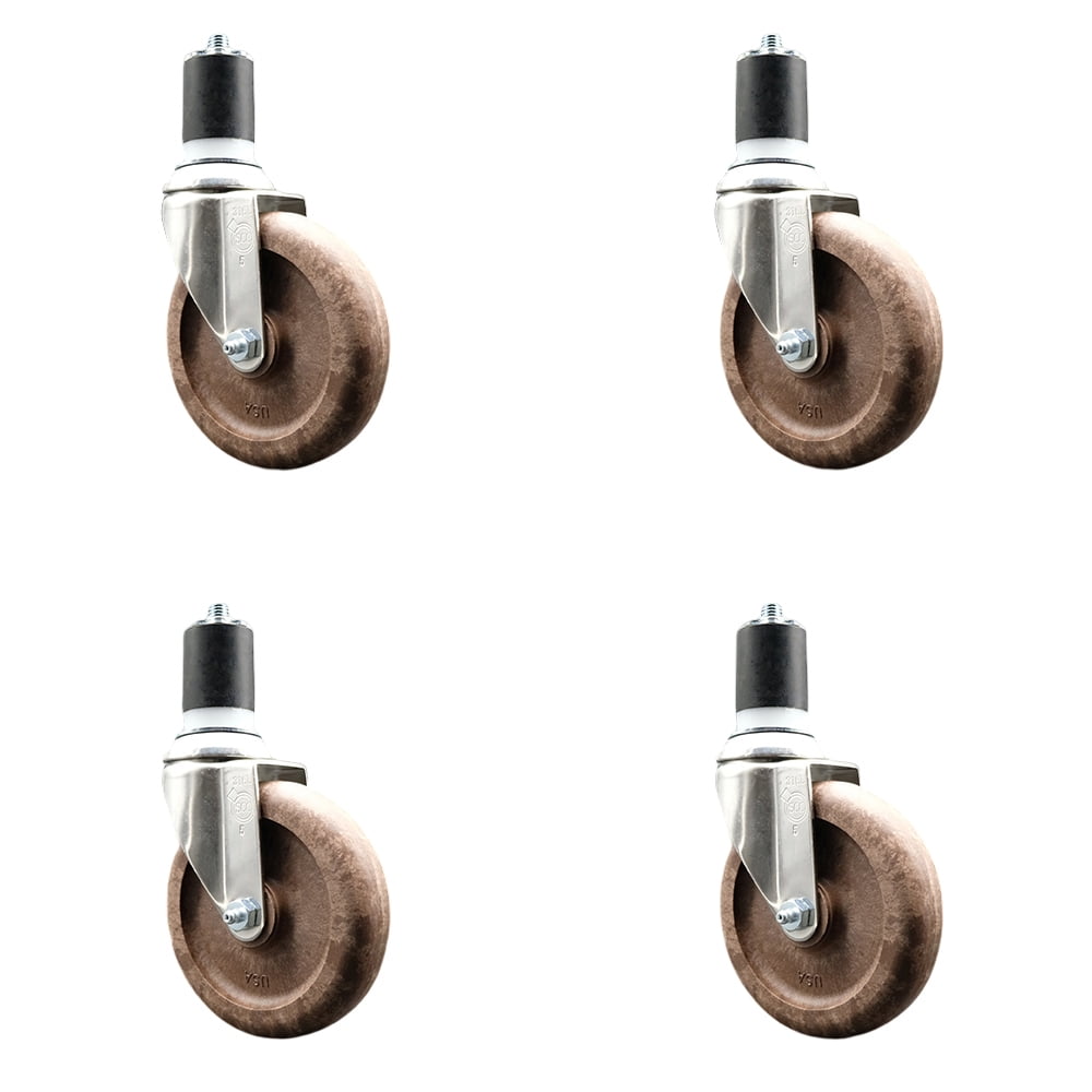 5 Inch 316SS High Temp Glass Filled Nylon 1-7/8 Inch Expanding Stem ...