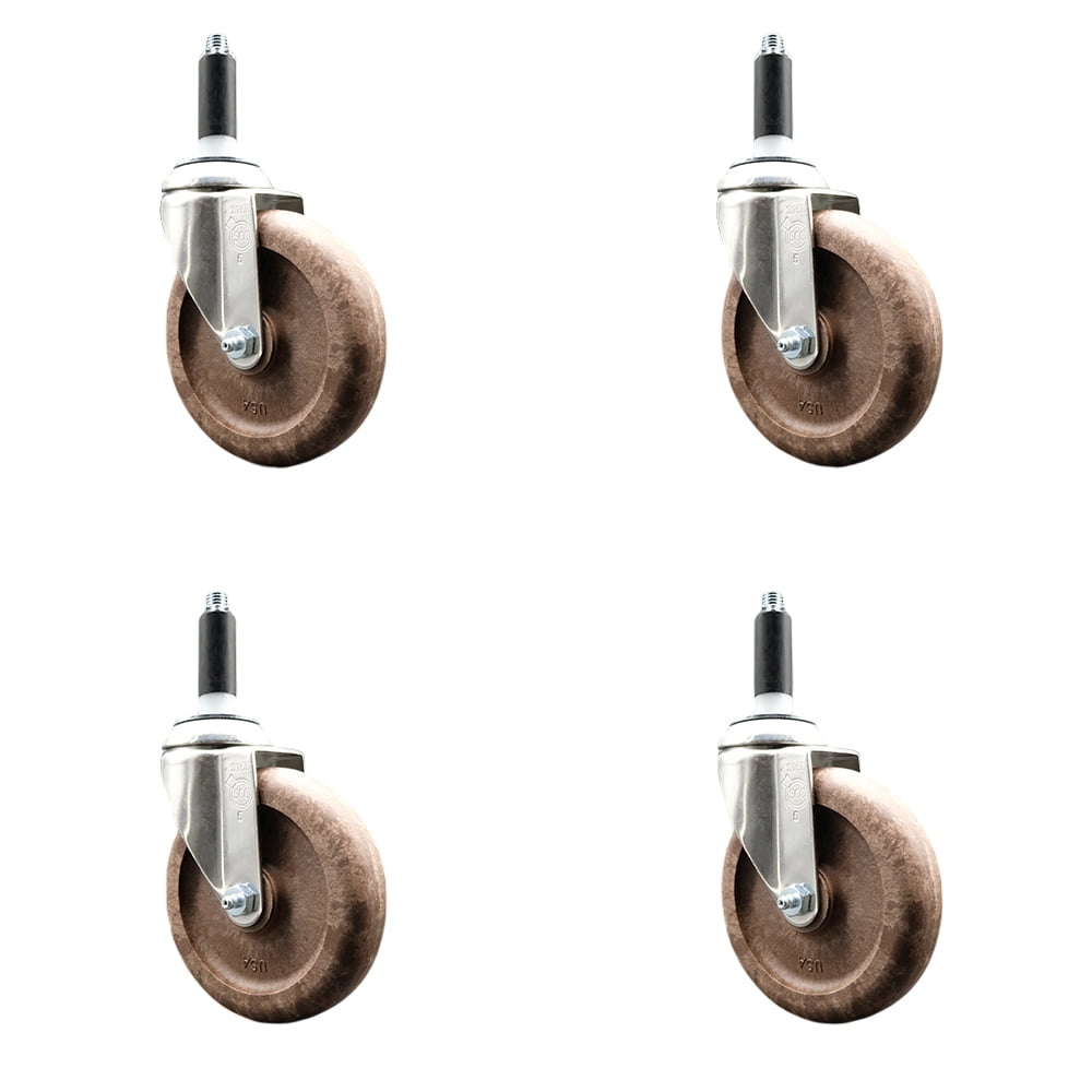 5 Inch 316SS High Temp Glass Filled Nylon 7/8 Inch Expanding Stem ...