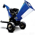 5-Inch 420cc 15HP Gas Powered Wood Chipper, E-Start, Leaf Branch ...