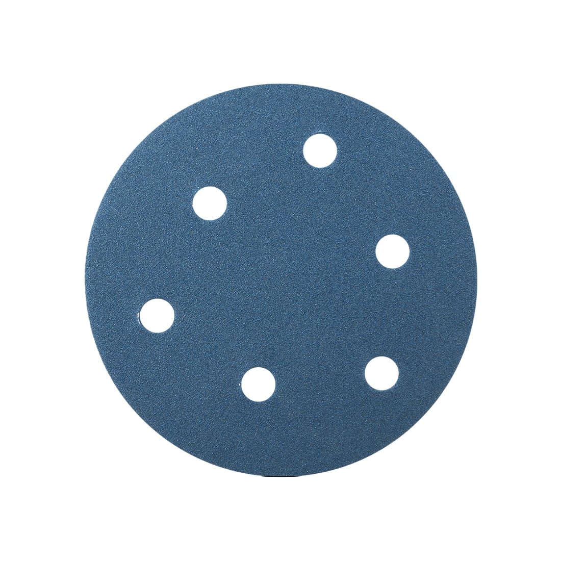 5 Inch 6 Hole Hook and Loop Sanding Disc 180 Grits Flocking Sandpaper ...