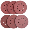 5-Inch 8-Hole Hook and Loop Sanding Discs, 600/800/1000/1200/1500/2000 ...
