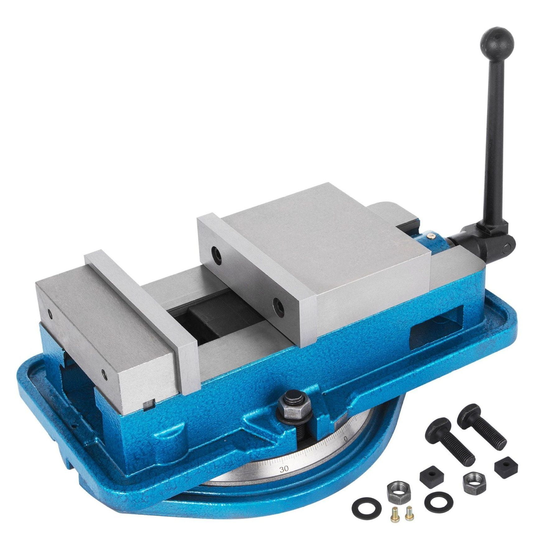 5 Inch ACCU Lock Down Vise - Precision Milling Vice, Drill Press Vise ...