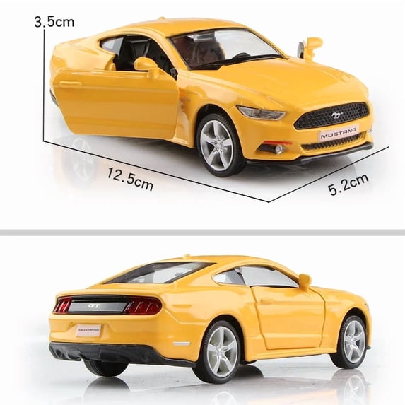 5 Inch American Super Car 2015 Ford Mustang GT Simulation Exquisite ...
