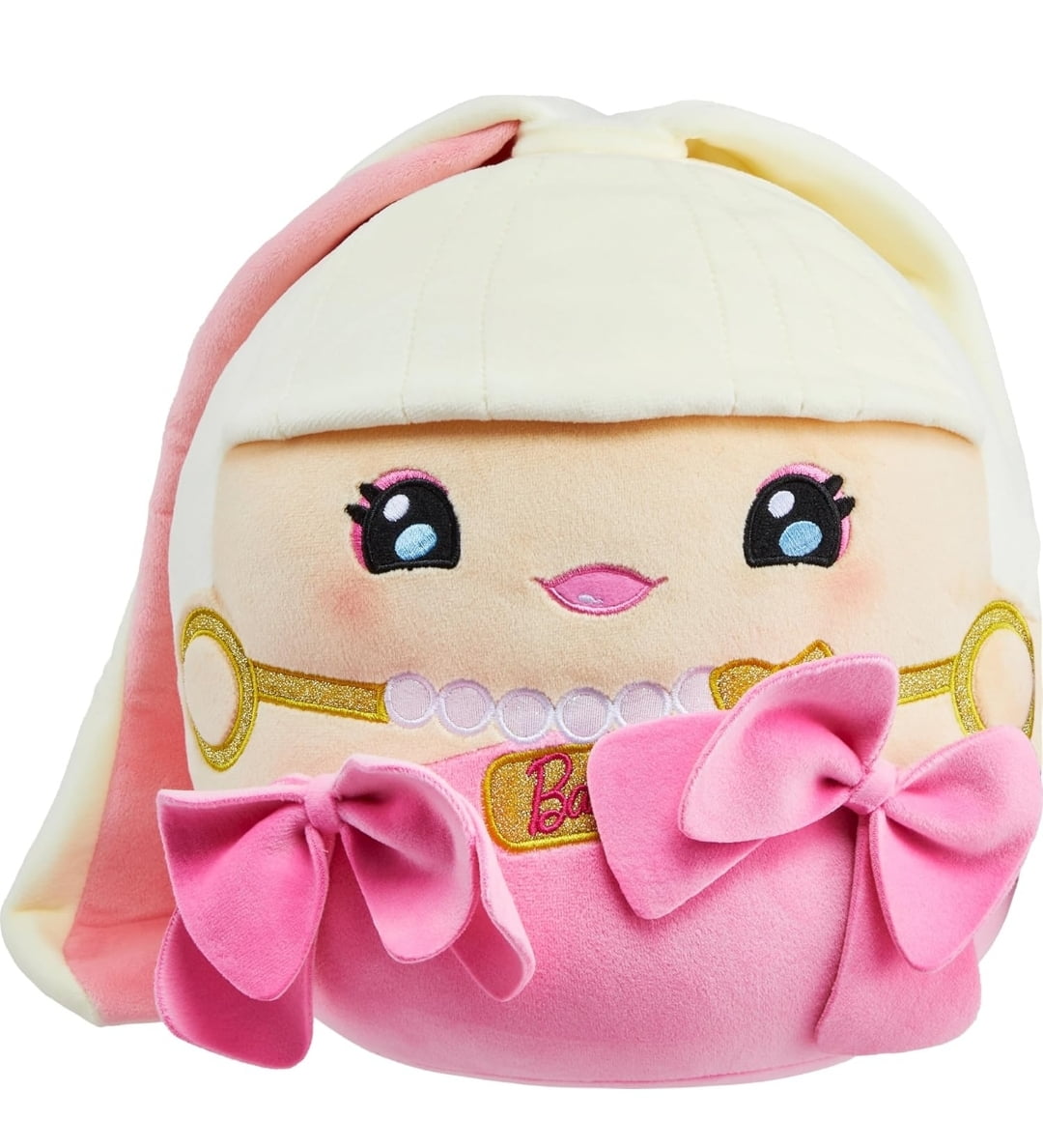5 Inch Barbie in Pink Iconic Outfit with Bows & Ponytail Cuutopia Plush ...