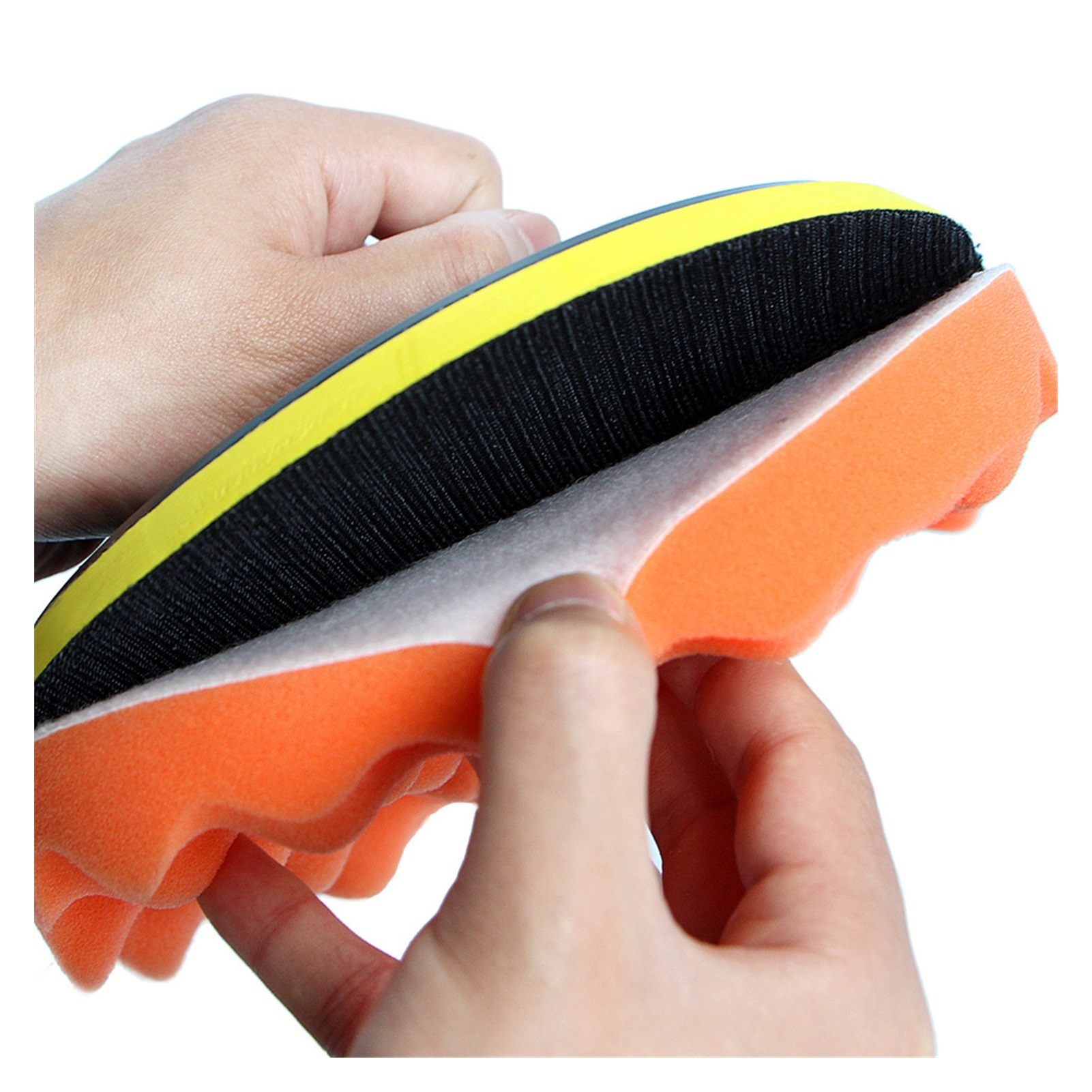 5 Inch Buffing Self Adhesive Polishing Buffer Pad Set M14 Drill Adapter ...