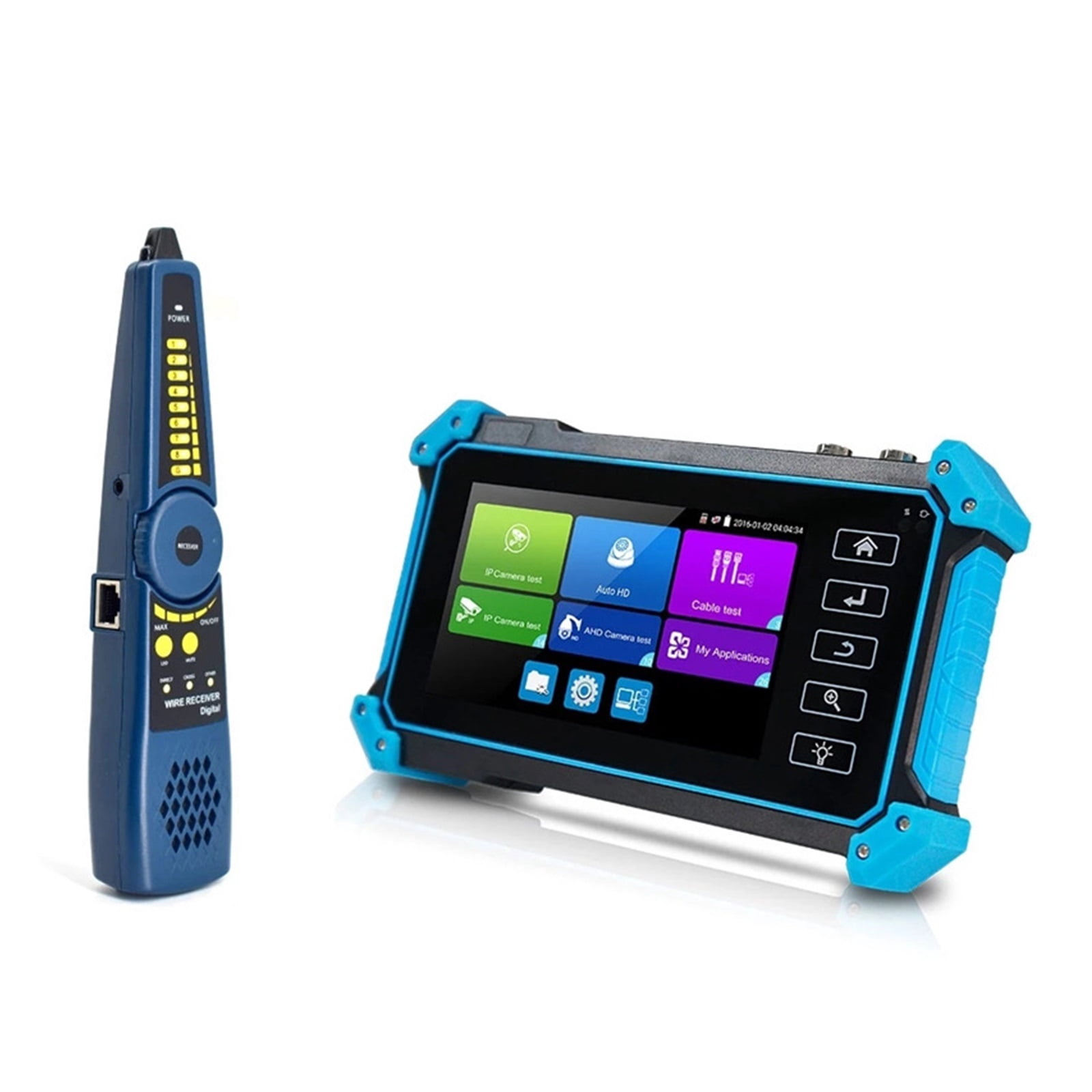 5 Inch CCTV Monitor Tester, TVI/CVI/AHD 8MP Test, Coaxial Analog Video ...