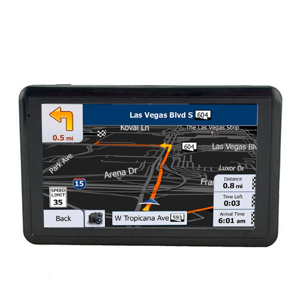 5" Inch Car & Truck GPS Navigation Navigator Satellite Navigation 8gb ...