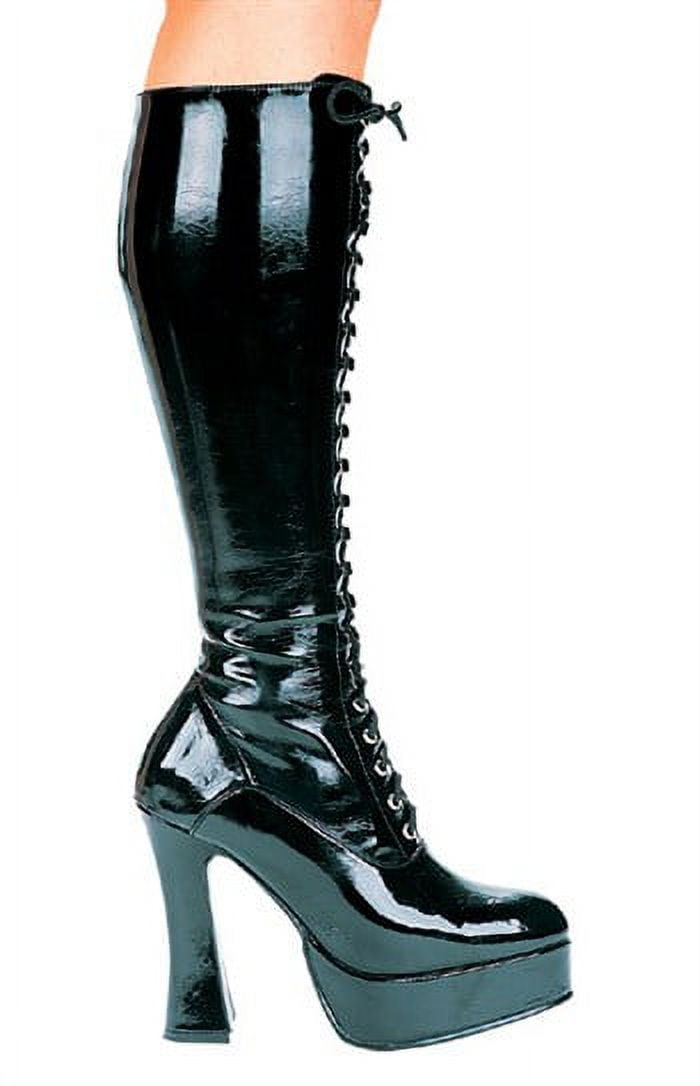 5 Inch Chunky Heel Stretch Boot - Walmart.com