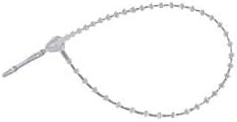 5 Inch Clear Adjustable Security Loop Tagging Fasteners - Pack Of 1000 ...