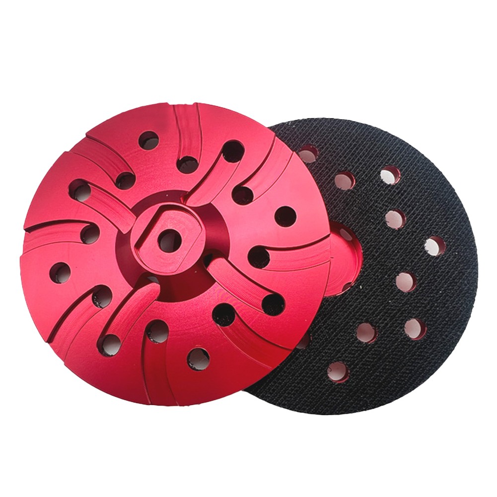 5 Inch DA Backing Plate Aluminum Backer Pad For 125MM Polish Pad& Car ...