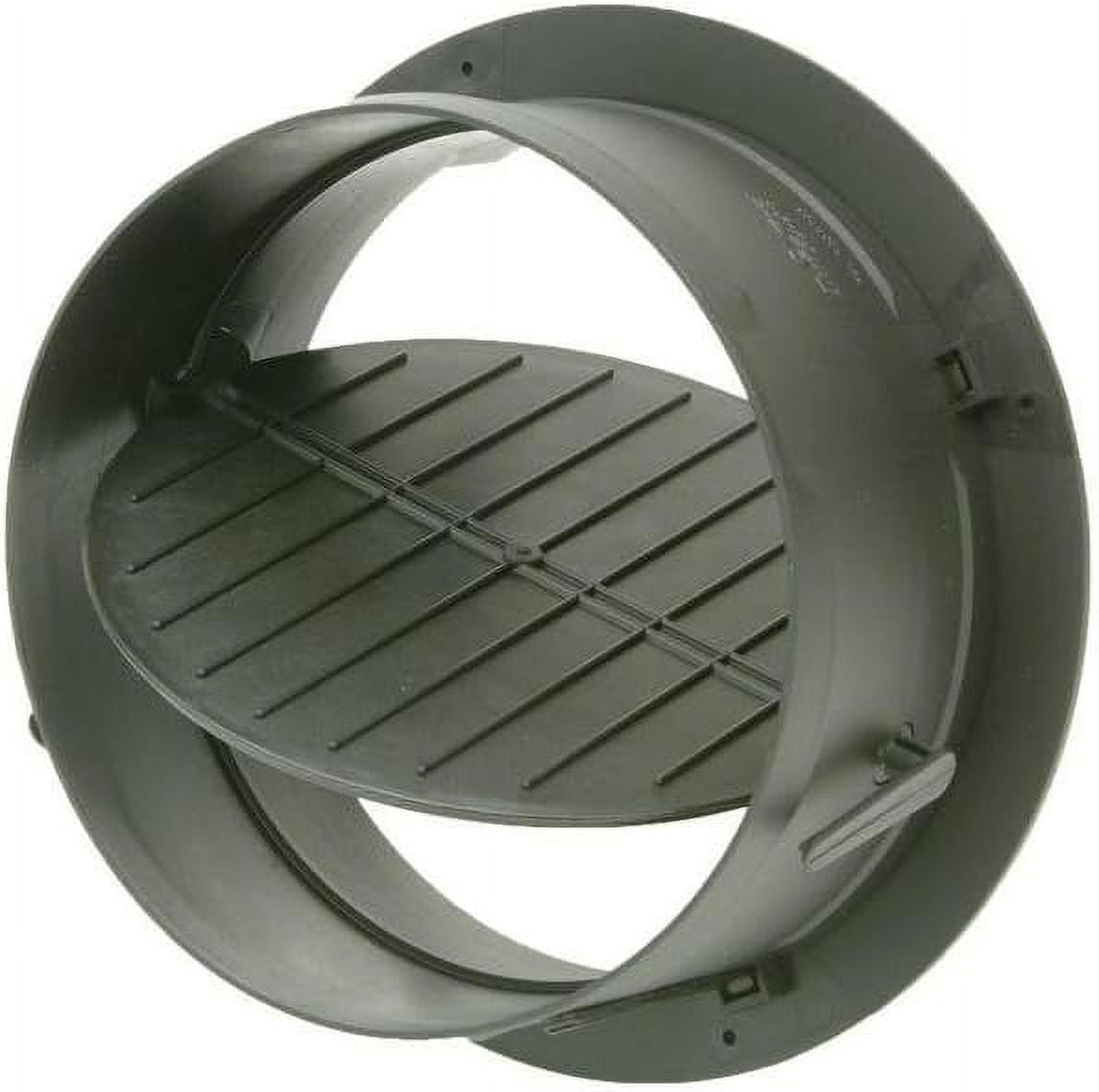 5-Inch Diameter Take Off Start Collar with Damper for HVAC Duct Work ...