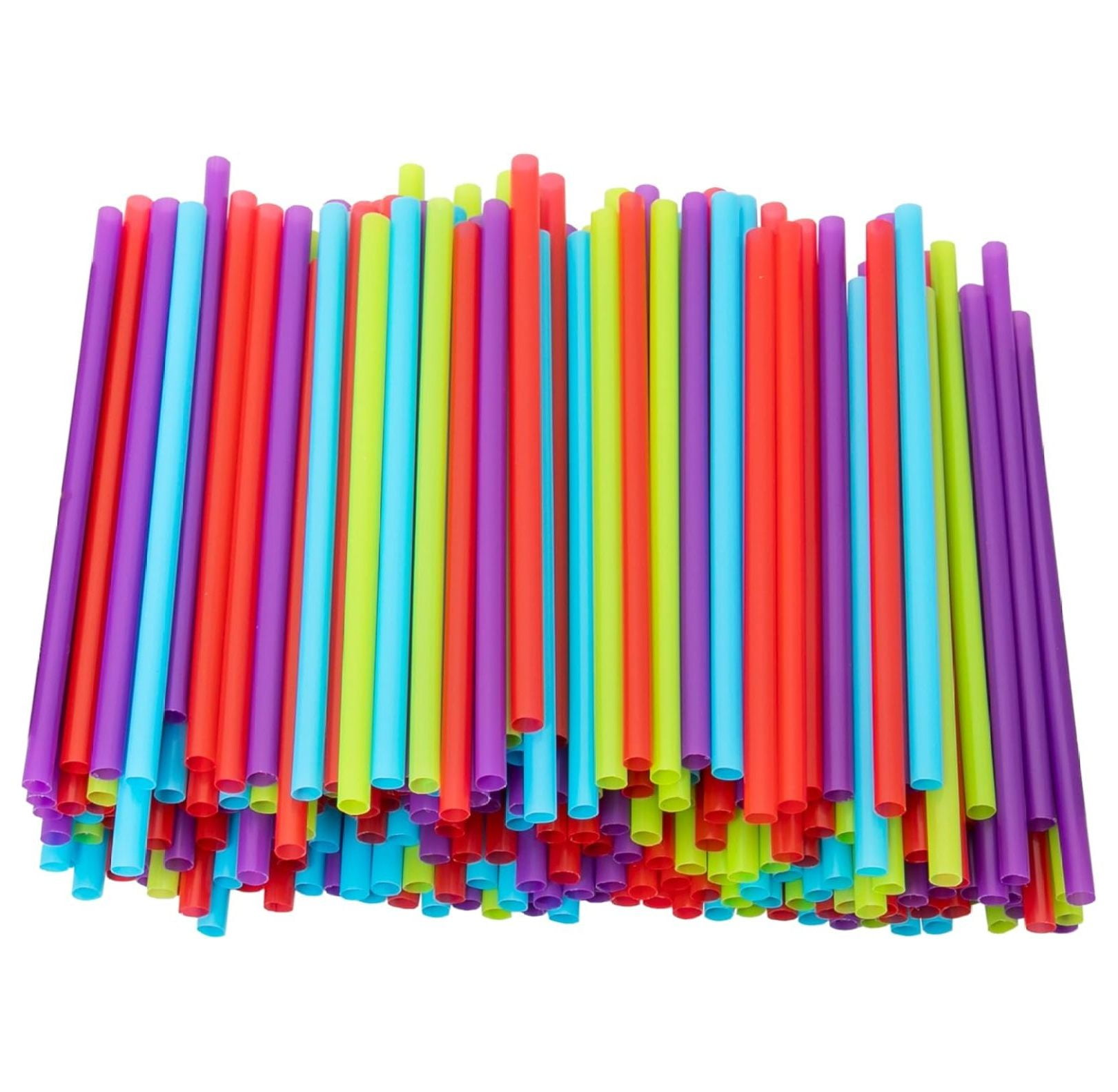 5 Inch Drinking Straws - Colorful and Fun Drinking Straws for Everyday ...