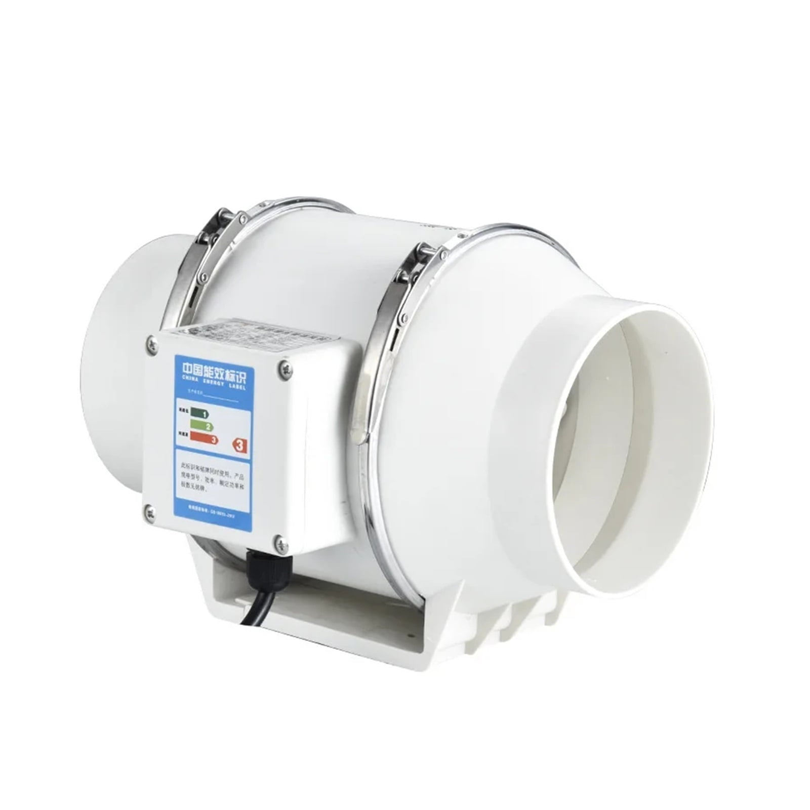 5 Inch Exhaust Fans Home Inline Pipe Duct Fan Kitchen Toilet Extractor ...