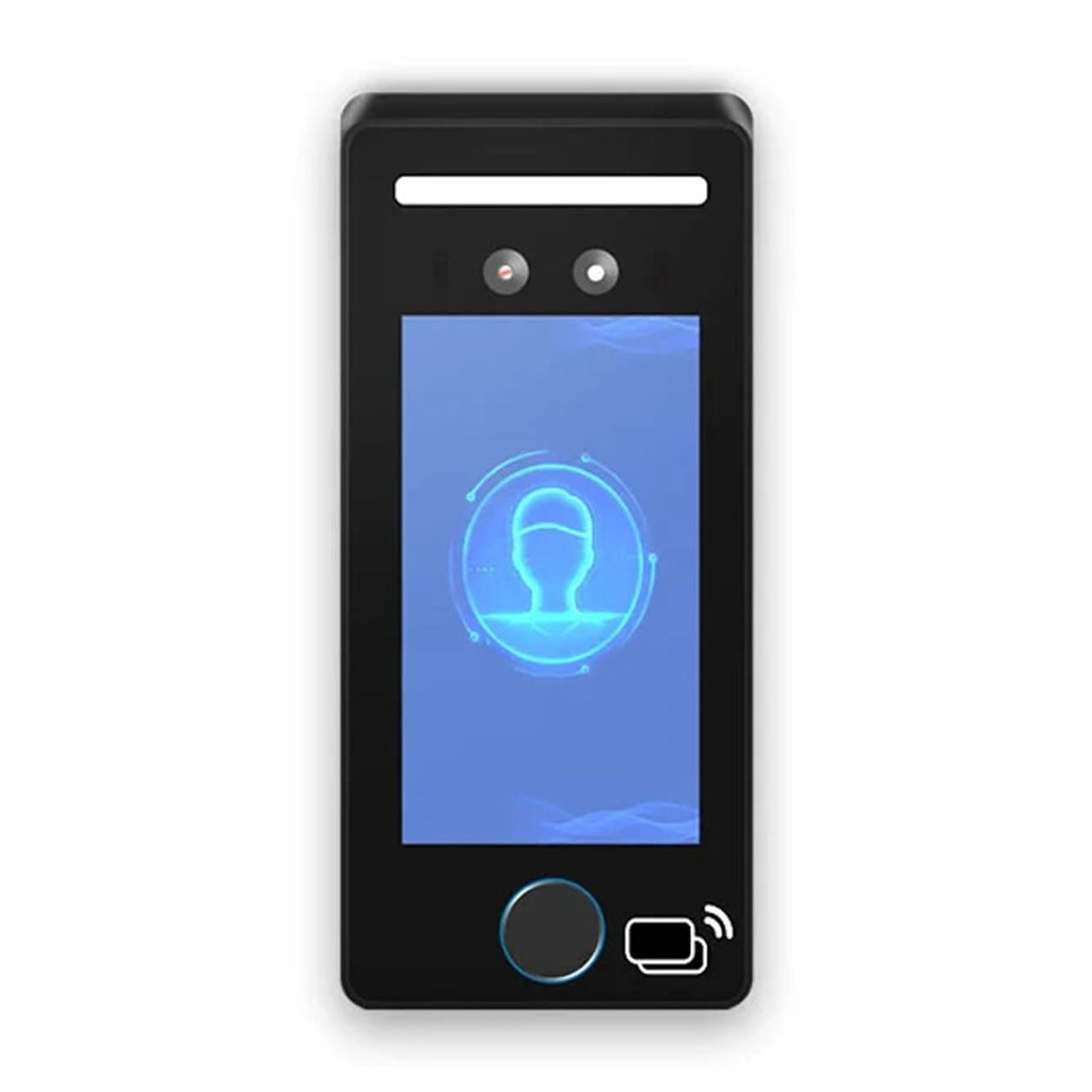 5 Inch Face Recognition Biometric Machine Access Control Face Employee ...